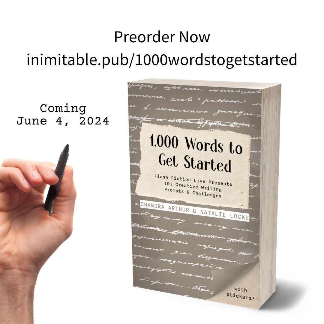 Cover Reveal: 1,000 Words to Get Started – Inimitable Books