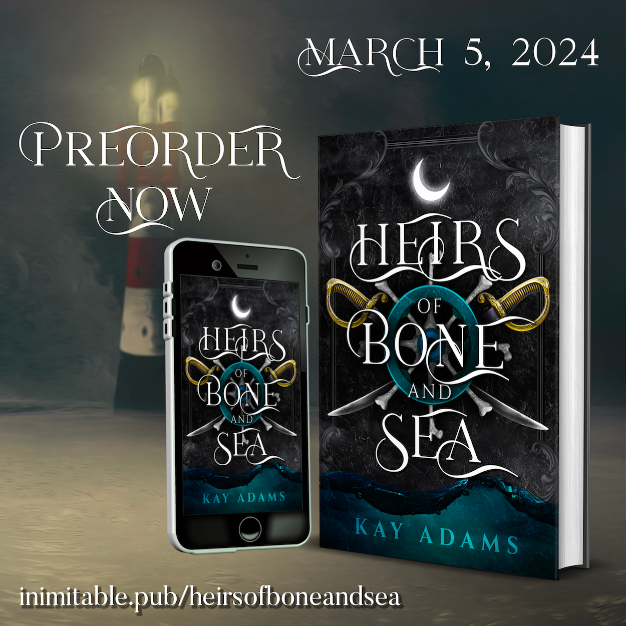 Cover Reveal: Heirs of Bone and Sea – Inimitable Books