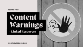 Content Warnings and Where to Find Them – Inimitable Books