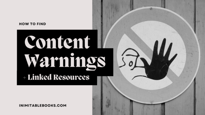 Content Warnings and Where to Find Them – Inimitable Books