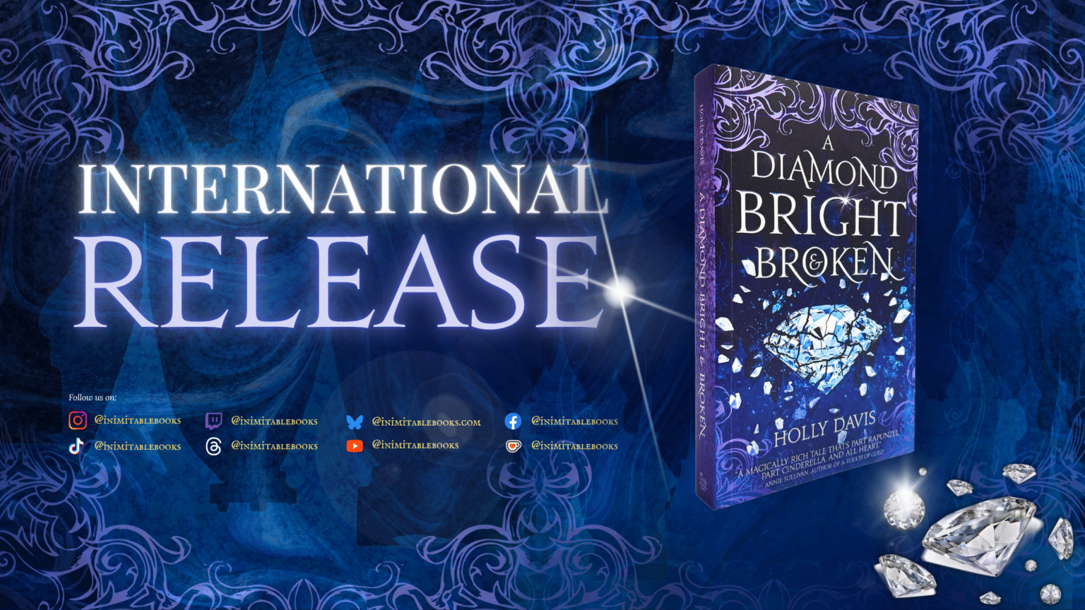 A Diamond Bright and Broken Now Available Worldwide – Inimitable Books