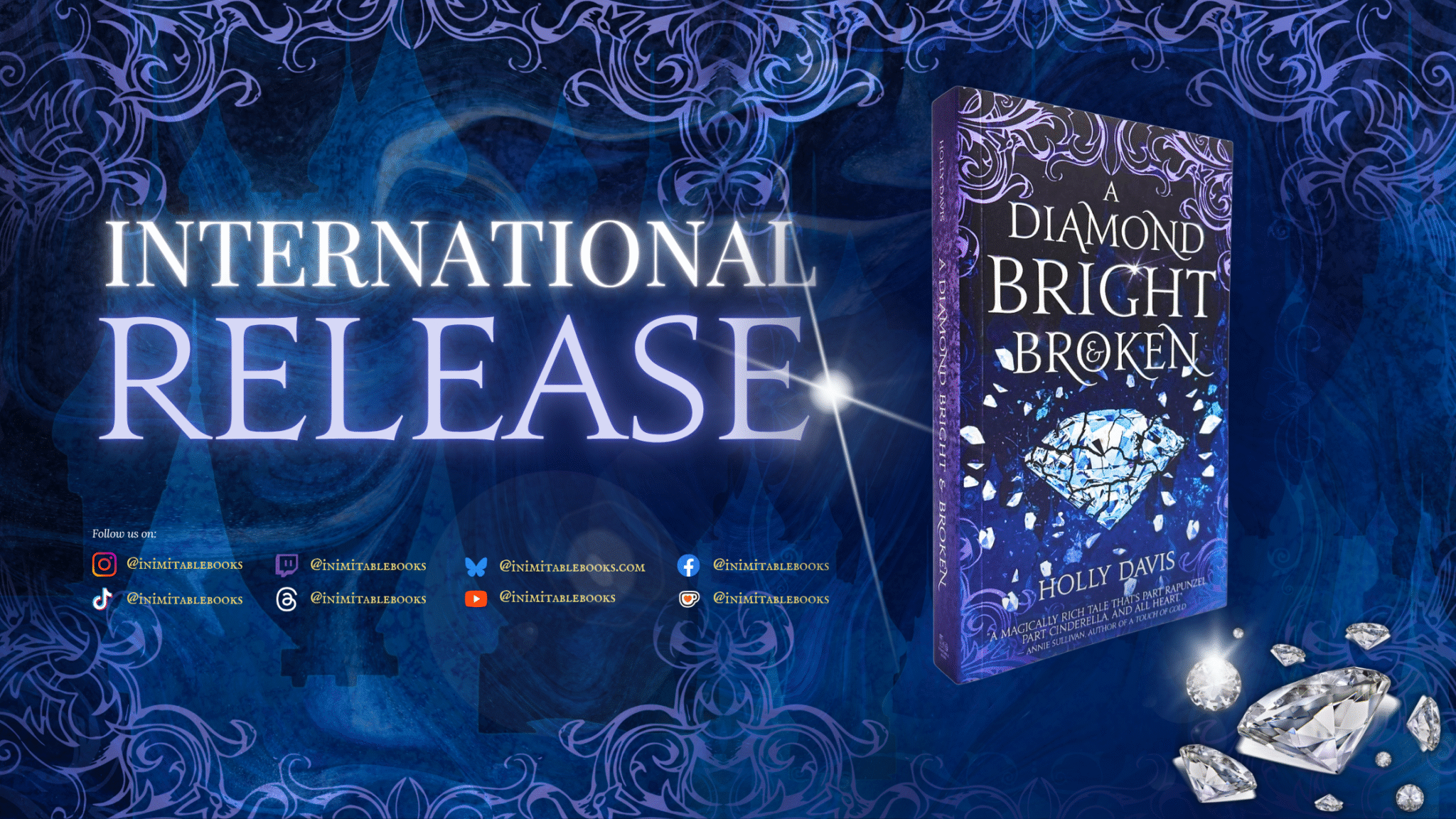 A Diamond Bright and Broken Now Available Worldwide – Inimitable Books